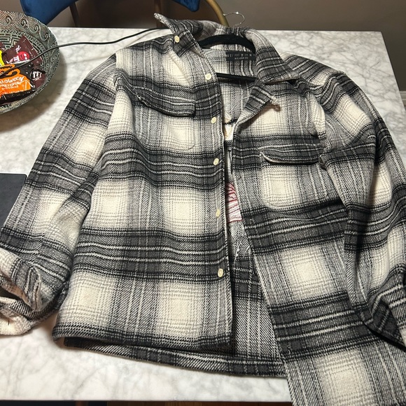 Shirts | All Saints New Rose Flannel Over Shirt Button Down | Poshmark